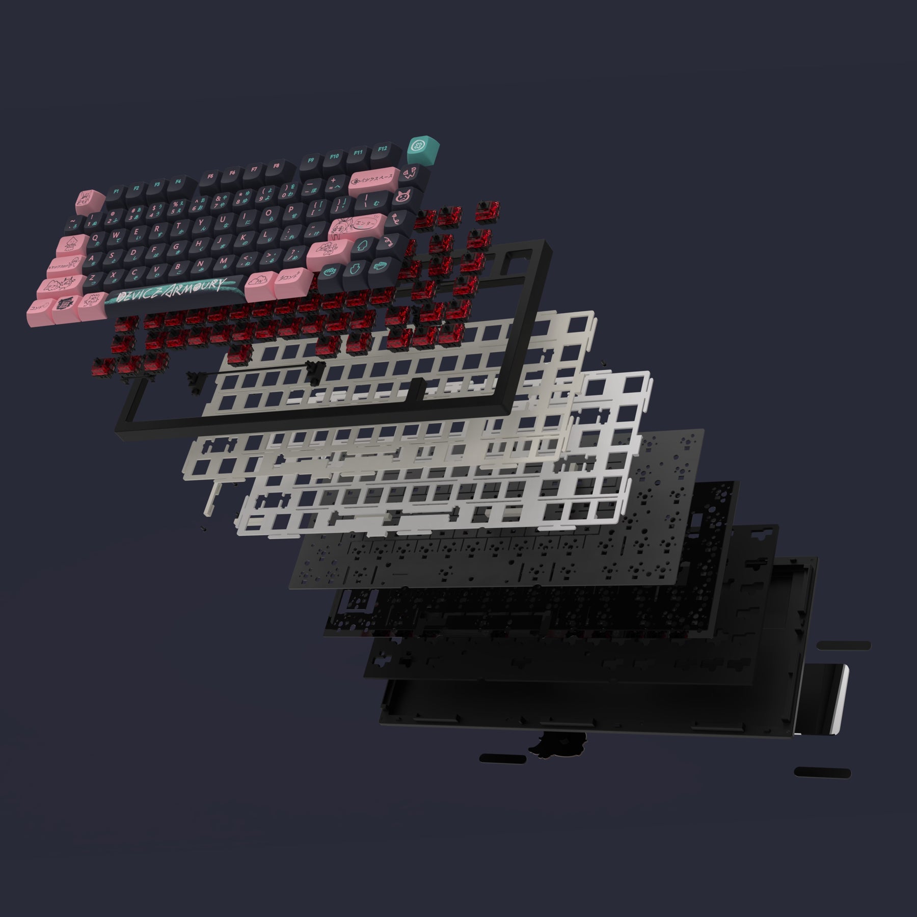 DeviceArmoury ラピットトリガー キーボード RX-75